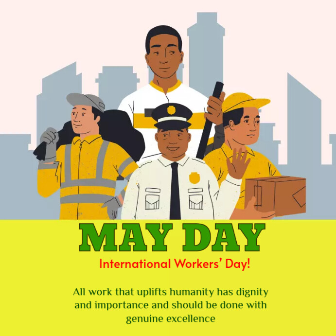 May Day Instagram Post Templat | PosterMyWall