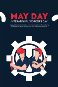 May Day Poster Template | PosterMyWall