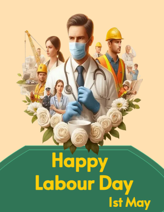 May Day poster template/ flyer template | PosterMyWall