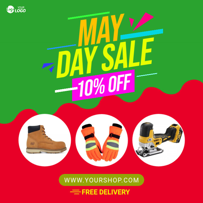 May Day Sale Template | PosterMyWall