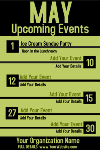 May Newsletter Template | PosterMyWall