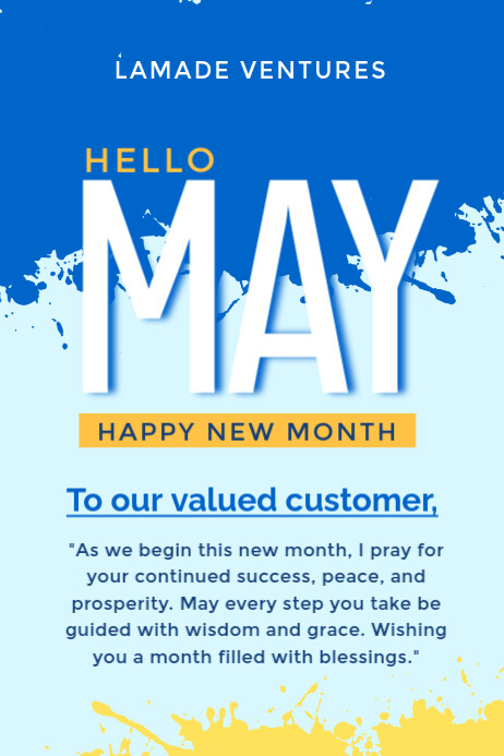 May Template | PosterMyWall