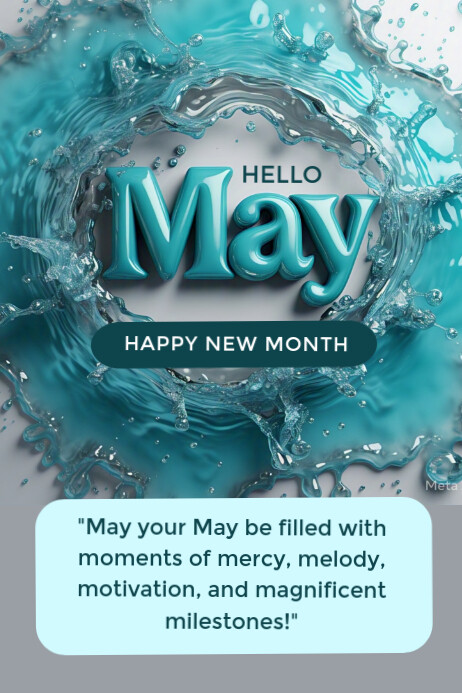 MAY Template | PosterMyWall