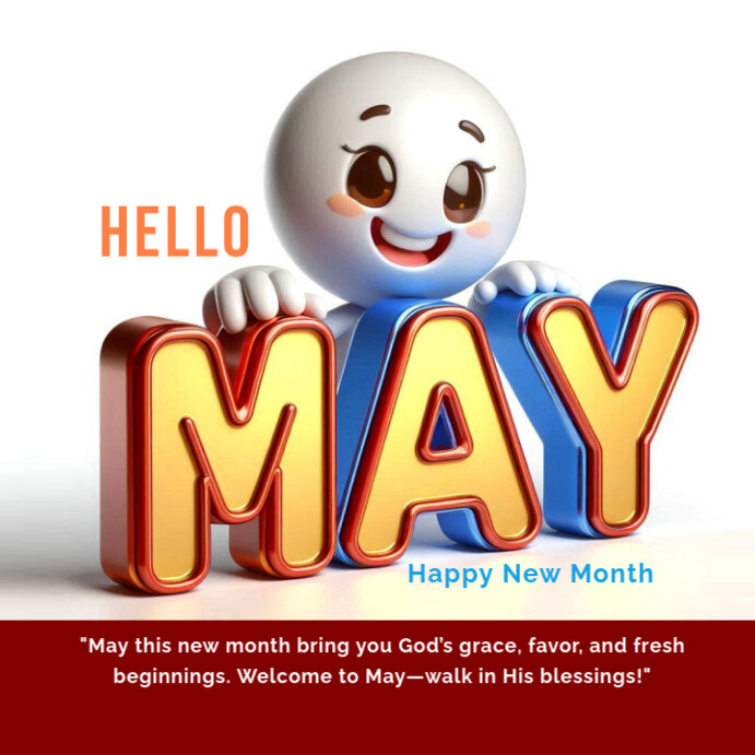 May Template | PosterMyWall