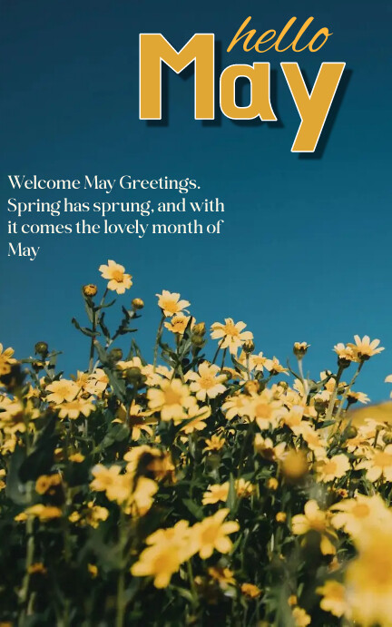 May Template | PosterMyWall