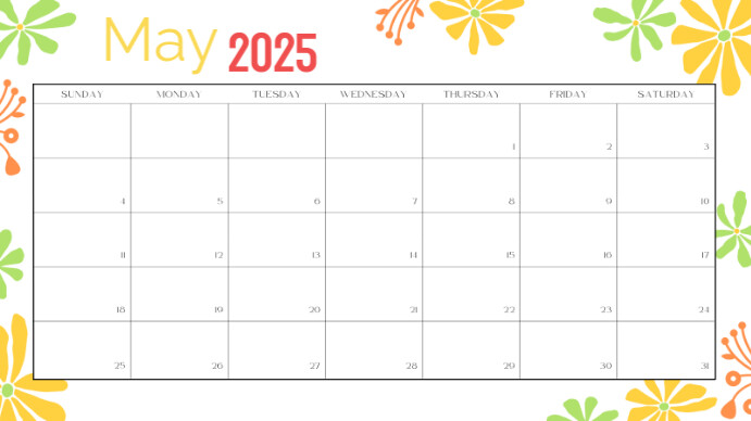 May Template | PosterMyWall