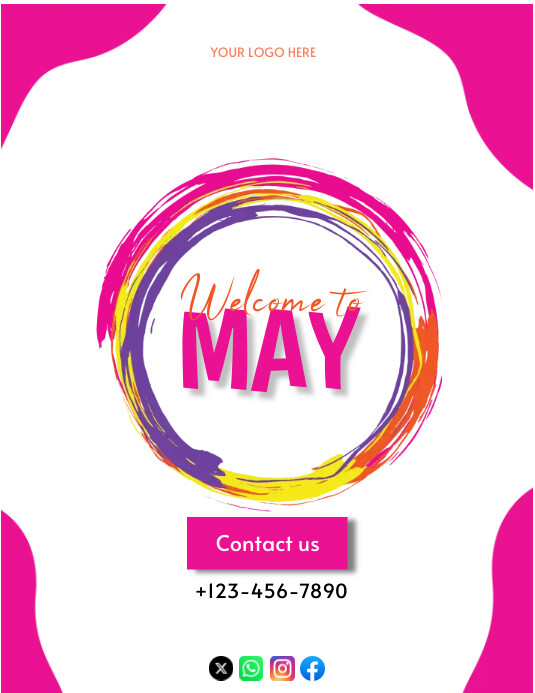 May New month Template | PosterMyWall