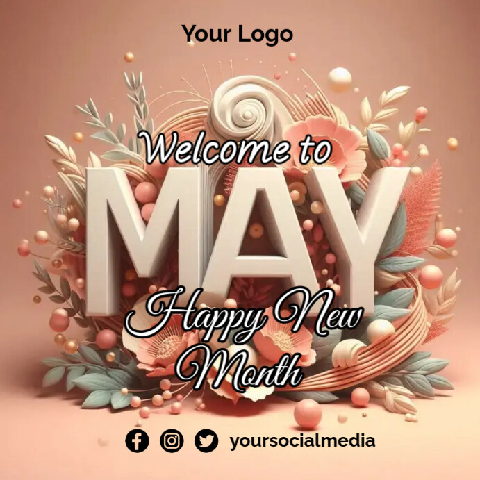 Plantilla de May New Month Poster | PosterMyWall