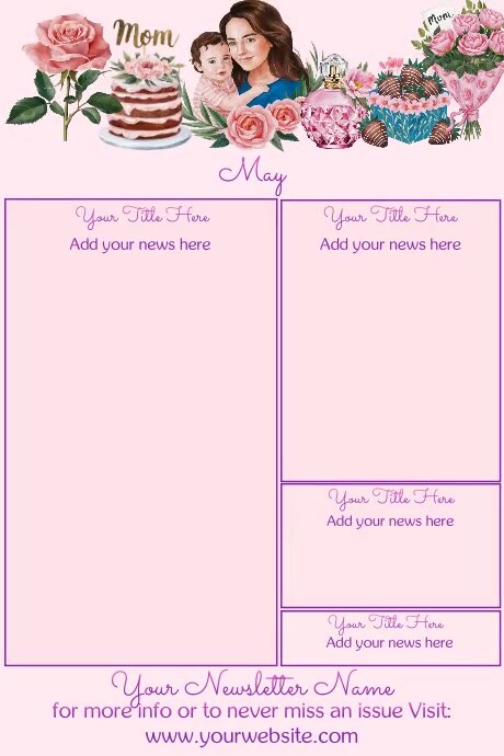 Plantilla de May Newsletter by Paula | PosterMyWall