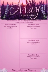 May Newsletter Template | PosterMyWall