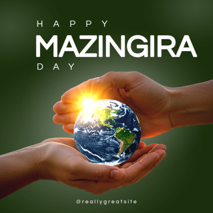 Mazingira Day Poster Template – Environment Awareness & Green Earth ...