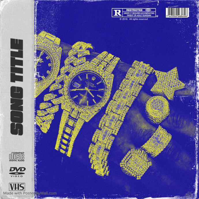 MB - Single Mixtape Song EP Album Cover Art Artwork Template Premade ...