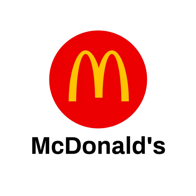 McDonald's logo Template | PosterMyWall