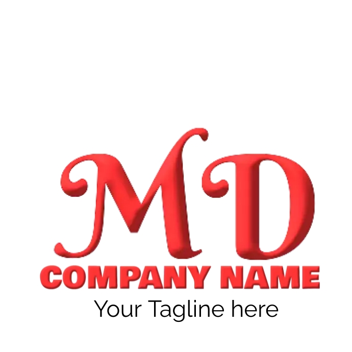 md Logo Design (3) Template | PosterMyWall