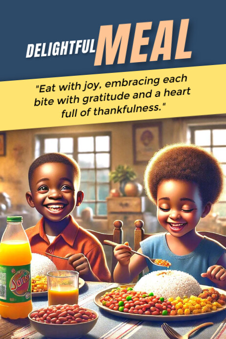 Meal Template | PosterMyWall
