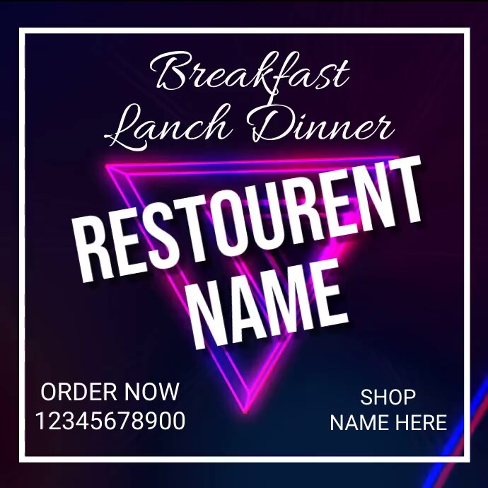 MEAL FLYERS Template | PosterMyWall