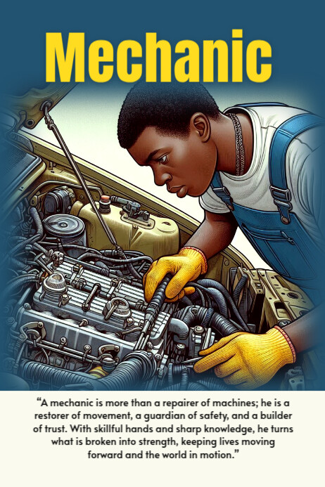 Plantilla de Mechanic | PosterMyWall