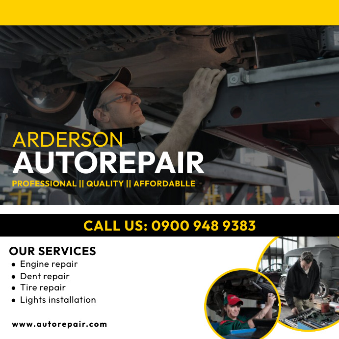 Mechanic Services flyer Template | PosterMyWall