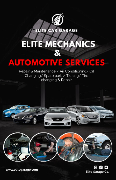 Mechanic Services flyer Template | PosterMyWall