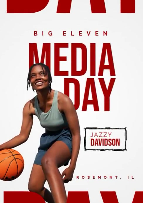 media day or game day sports advertisement poster Template | PosterMyWall