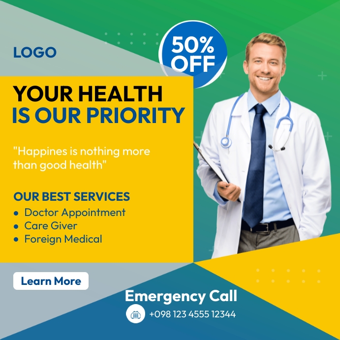 Copy of Medical Ads | PosterMyWall