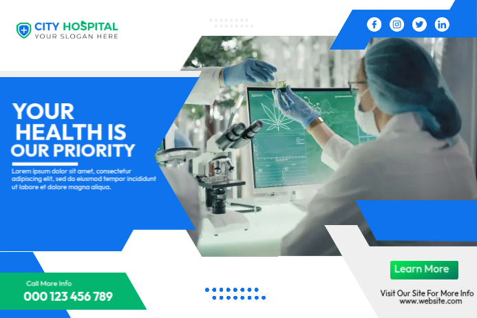 Medical Banner Ads Template | PosterMyWall