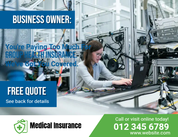 Copy of Medical Business Insurance | PosterMyWall