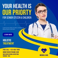Medical Care Post - Hospital Promo - Health C Template | PosterMyWall
