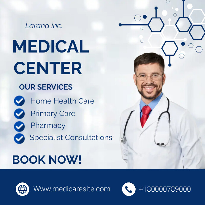 Medical Center Ad Template | PosterMyWall