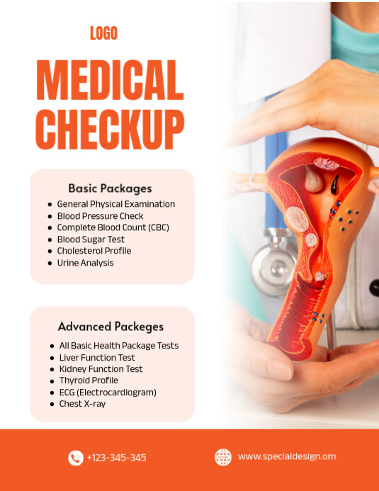 Copy of Medical checkup flyer | PosterMyWall
