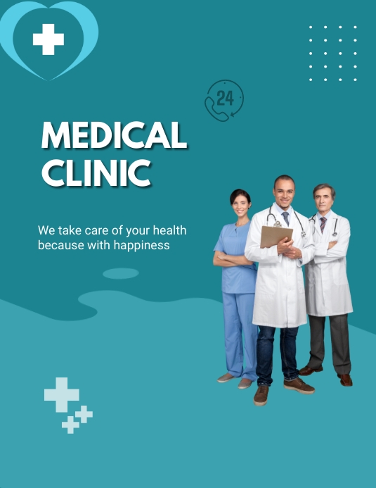 MEDICAL CLINIC FLYER Template | PosterMyWall