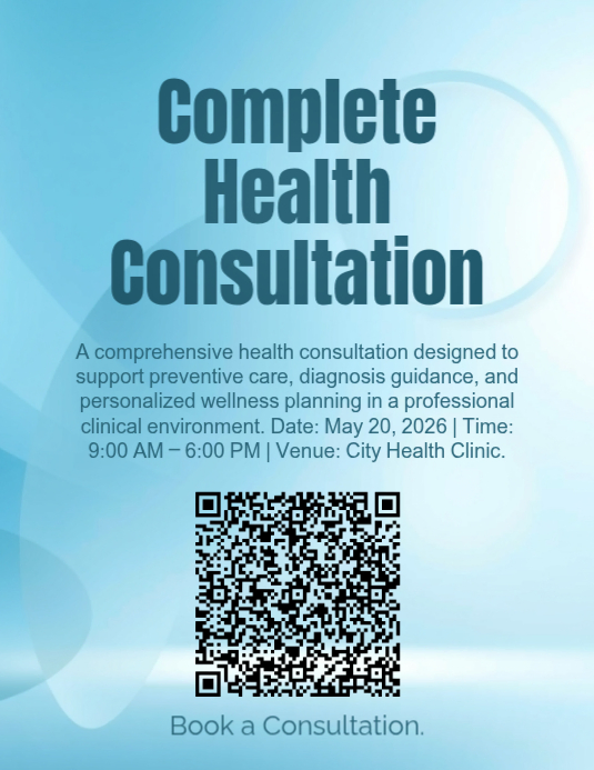 Medical Clinic Promotion Flyer Template | PosterMyWall