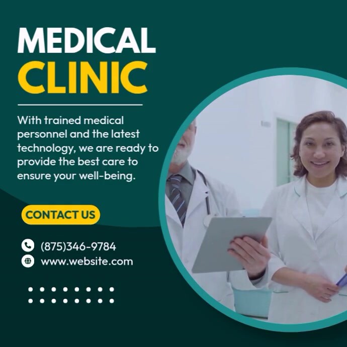 Medical Clinic Service Template | PosterMyWall