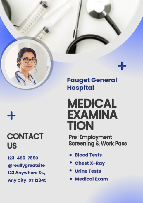 Copy of Medical examination | PosterMyWall