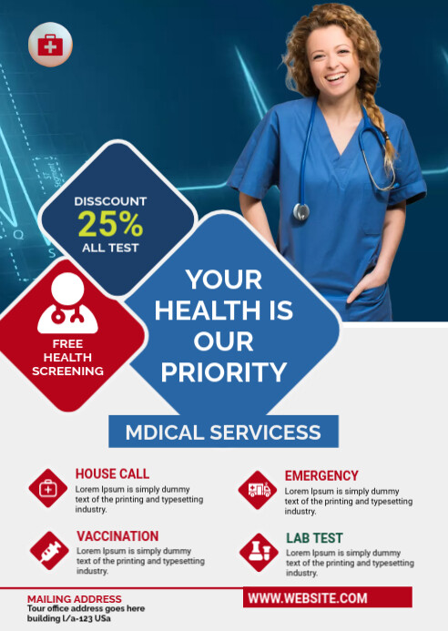 Medical Flyer Templat | PosterMyWall