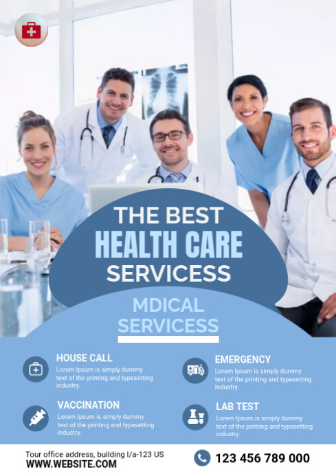 Medical Flyer เทมเพลต | PosterMyWall