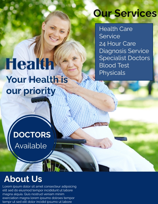 medical flyer design template health flyer | PosterMyWall