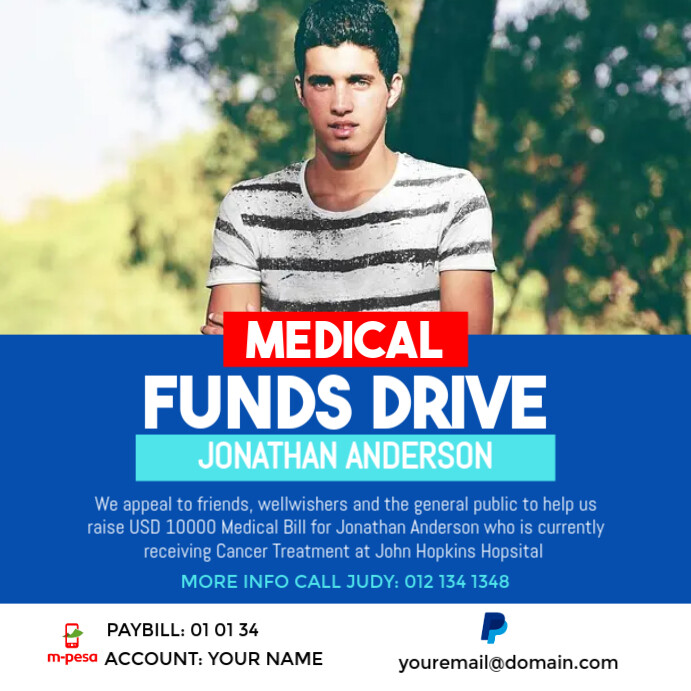 Copy of Medical Funds Drive | PosterMyWall