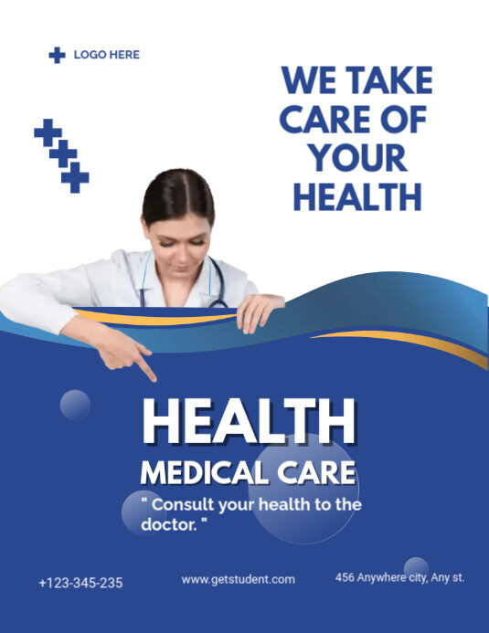 Copy of medical health care flyer | PosterMyWall