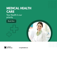 medical health center instagram posts Template | PosterMyWall