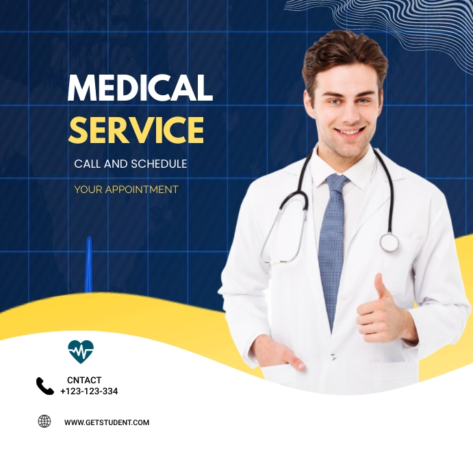 medical health center instagram posts Template | PosterMyWall