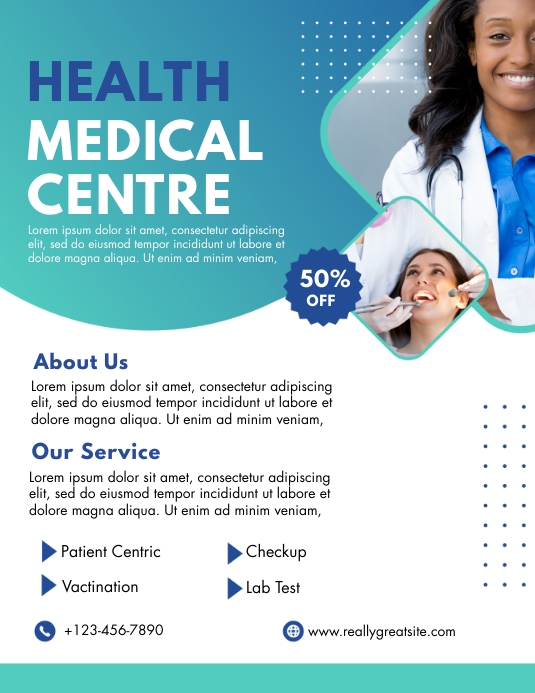 Plantilla de MEDICAL / HEALTH SERVICES TEMPLATE | PosterMyWall
