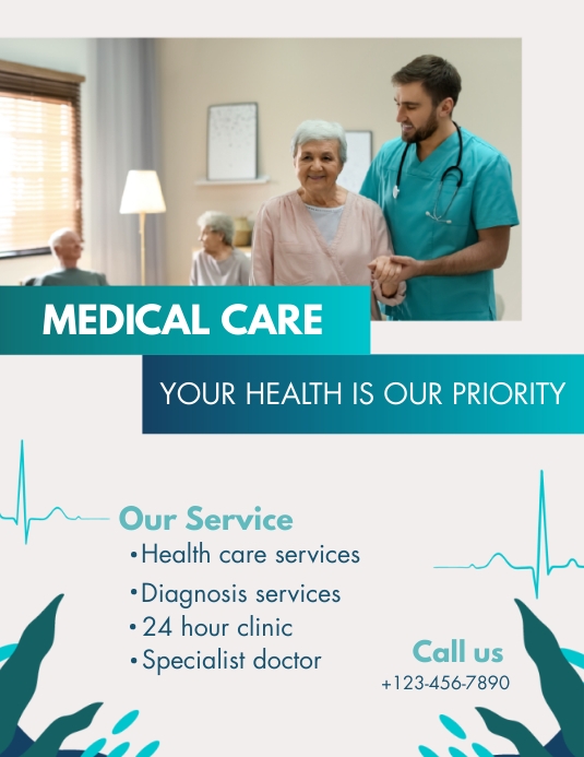 MEDICAL / HEALTH SERVICES TEMPLATE | PosterMyWall