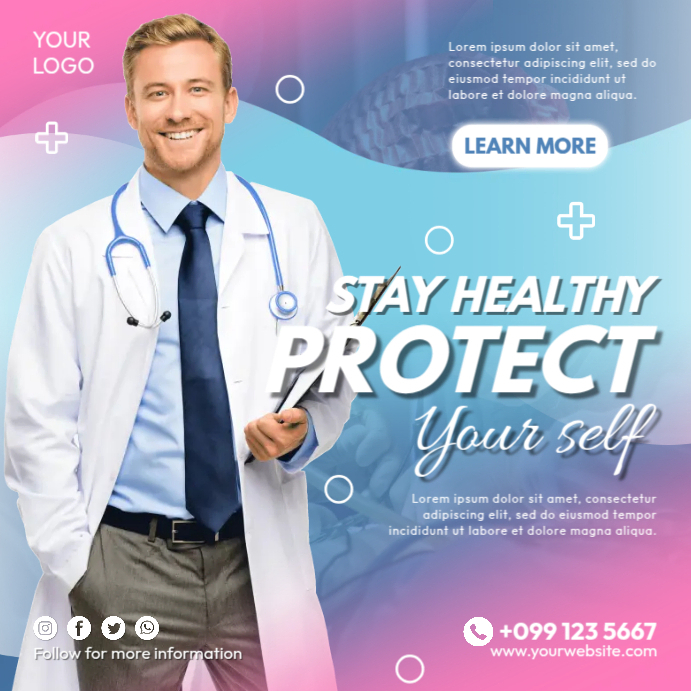 Copy of Medical Health Template | PosterMyWall