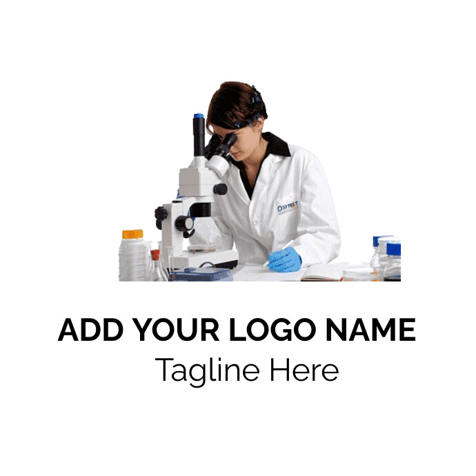medical labatory logo Template | PosterMyWall