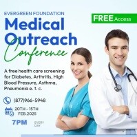Medical Outreach Template | PosterMyWall