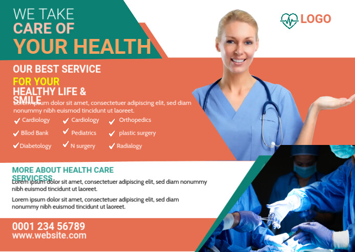 Medical Post card design Template | PosterMyWall