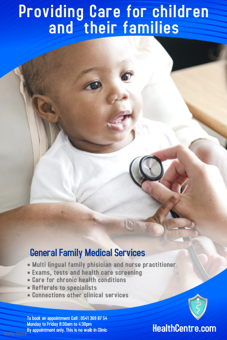 Medical Practise Leaflet Template | PosterMyWall