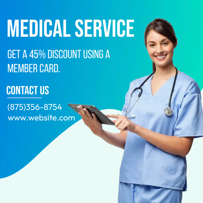Medical Service Template | PosterMyWall