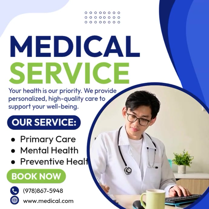 Medical Service Template | PosterMyWall